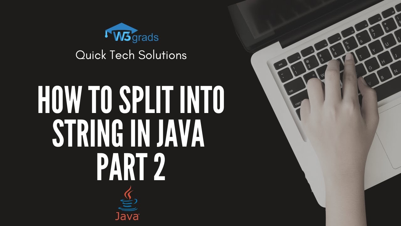 Learn Java String | How to Split into String in Java | Part 2