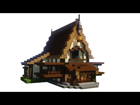 BIG RUSTIC HOUSE Minecraft Project