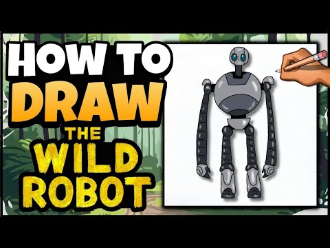 How to Draw The Wild Robot | Art for Kids