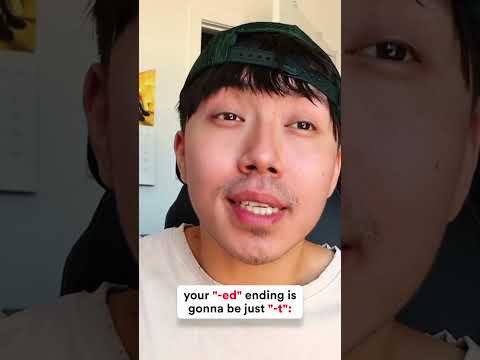 How to pronounce “-ed” ending