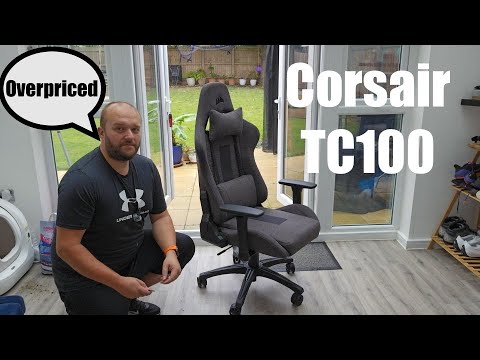 The BMW of gaming chairs - Corsair TC100 Relaxed (Grey) - you're only paying for the brand name!