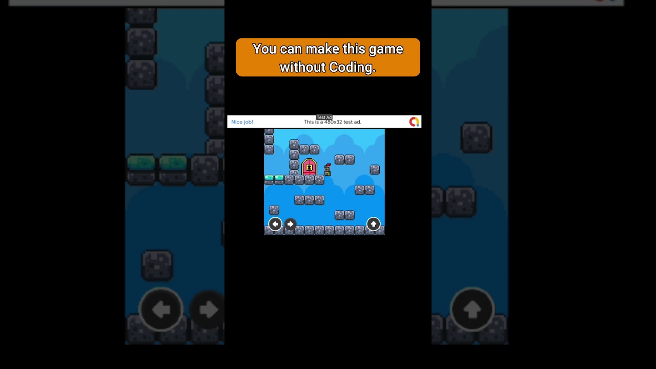 Made Platformer game with gdevelop and Monetized with Admob