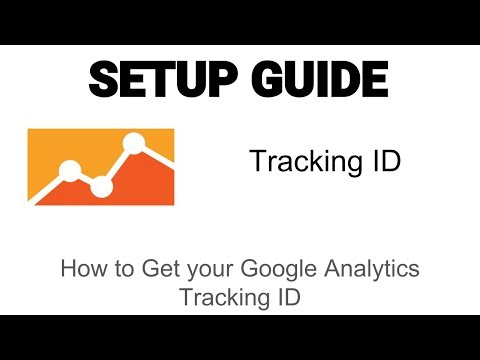 How to get your Tracking ID from Google Analytics
