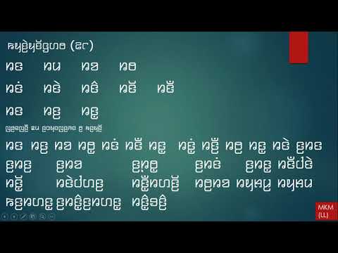 Karenni Kayah Li part I lesson 15 17