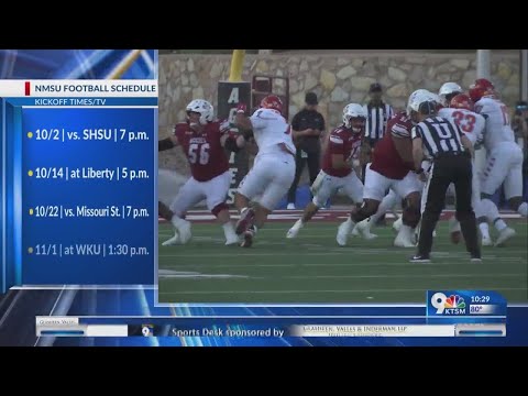Kickoff times/TV for NMSU football’s 2025 season