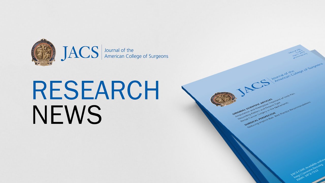 CSV Program Improves Treatment of Children with Traumatic Injuries | JACS Research News | ACS