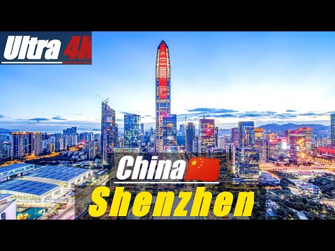 Shenzhen China🇨🇳 | China Tech Hub | Advanced City Of China | Ultra 4K Aerial View