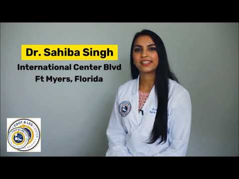 Dr Singh at FFLC Fort Myers Podiatry office - Flatfoot, Diabetic feet, foot traumas, foot surgery