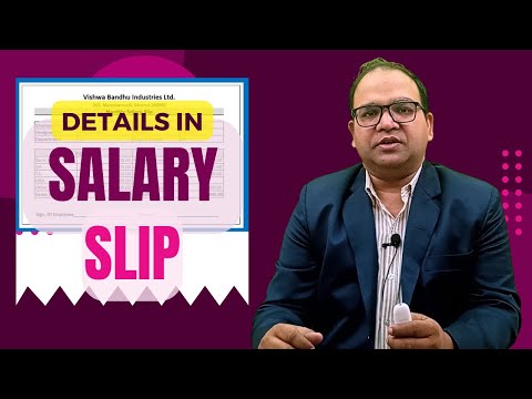 Monthly Salary Slip in Details