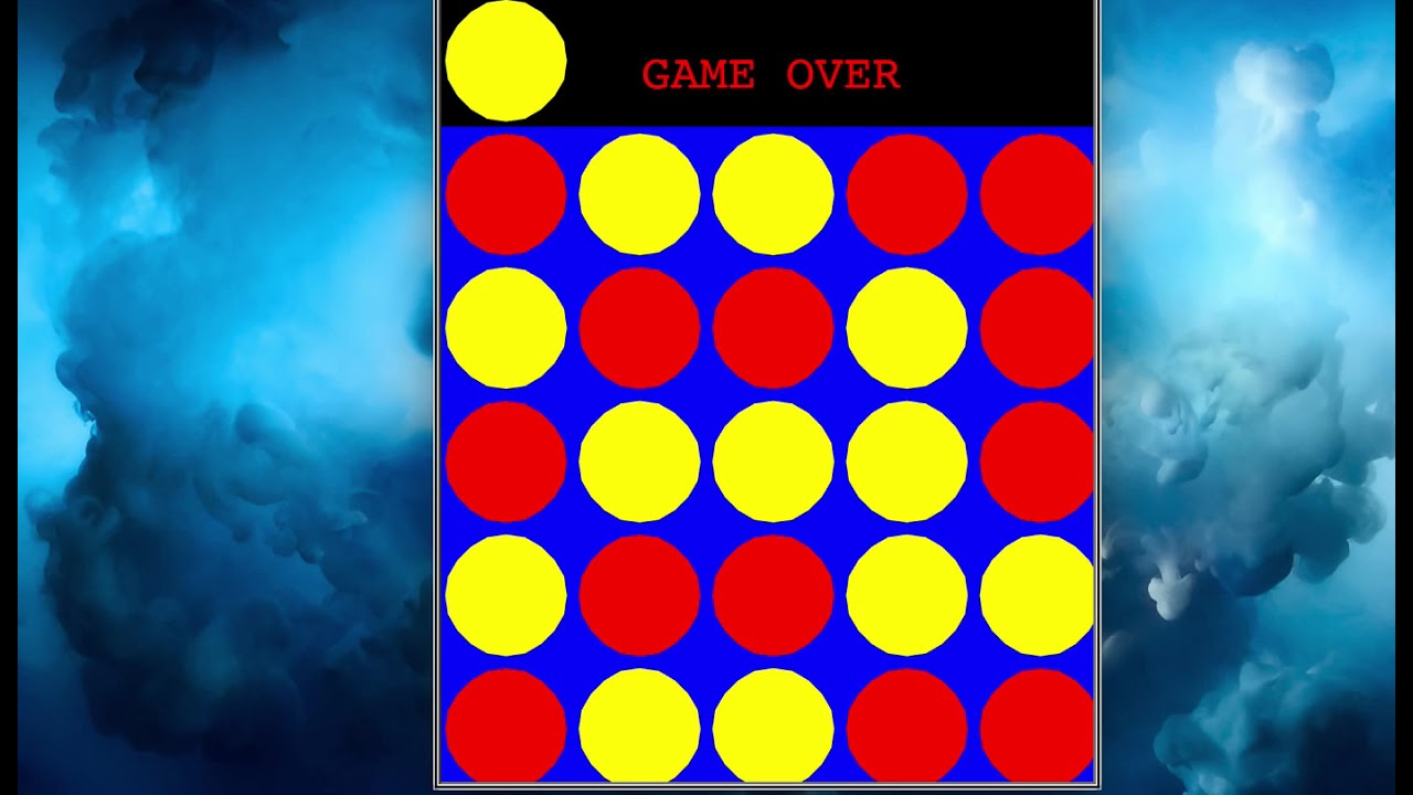 Easy Connect Four Game using Python 3 and Turtle