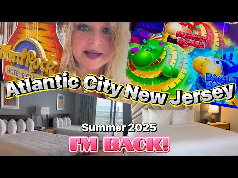 Back In Atlantic City New Jersey! Traffic, Flagship, Hard Rock and slots!