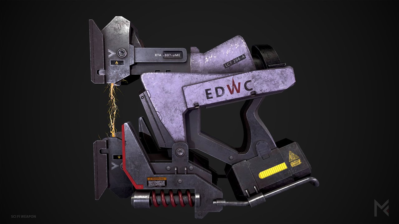 Sci Fi Weapon Turn table  #3dartist #scifiweapon #scifi #weapon #artstation  #3dmodel #gamegun