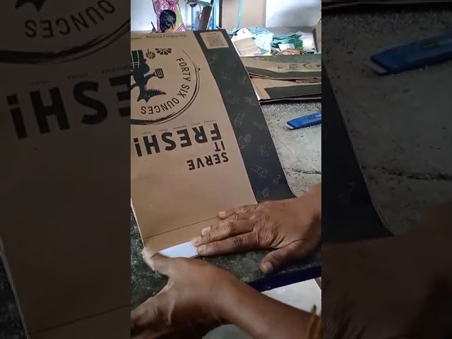 Food Parcel takeaway Paper bag - 2kg Food Delivery Paper Bags ...