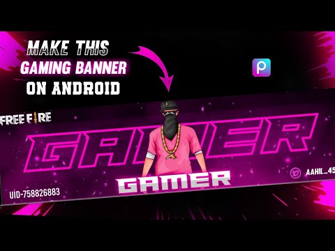 How To Make Free Fire Banner || For Youtube Channel || On Android
