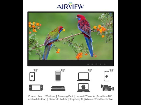AirView Wireless Touchscreen Portable Monitor | GadgetAny
