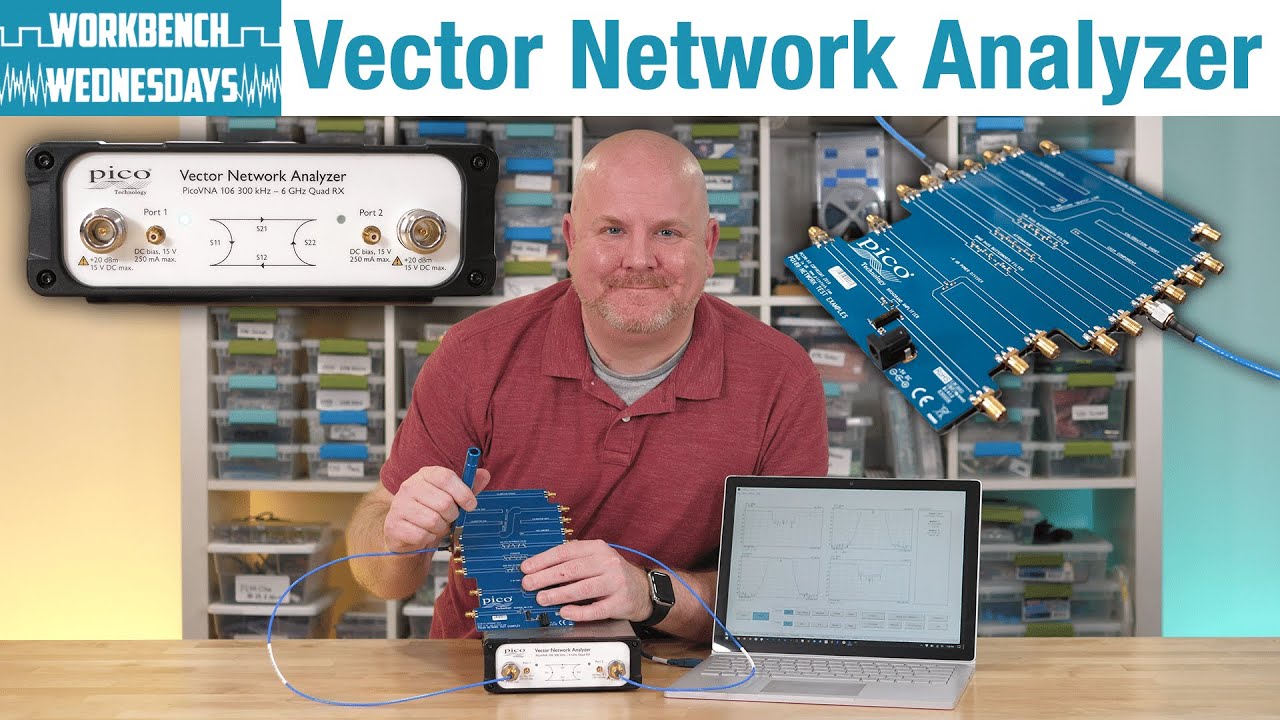 Instrument Basics: Vector Network Analyzer (VNA) with PicoVNA - Workbench Wednesdays 49 ...