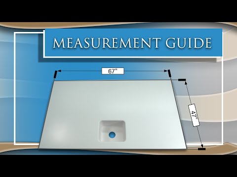 How To Measure for a Vanity Top | Grifform Innovations