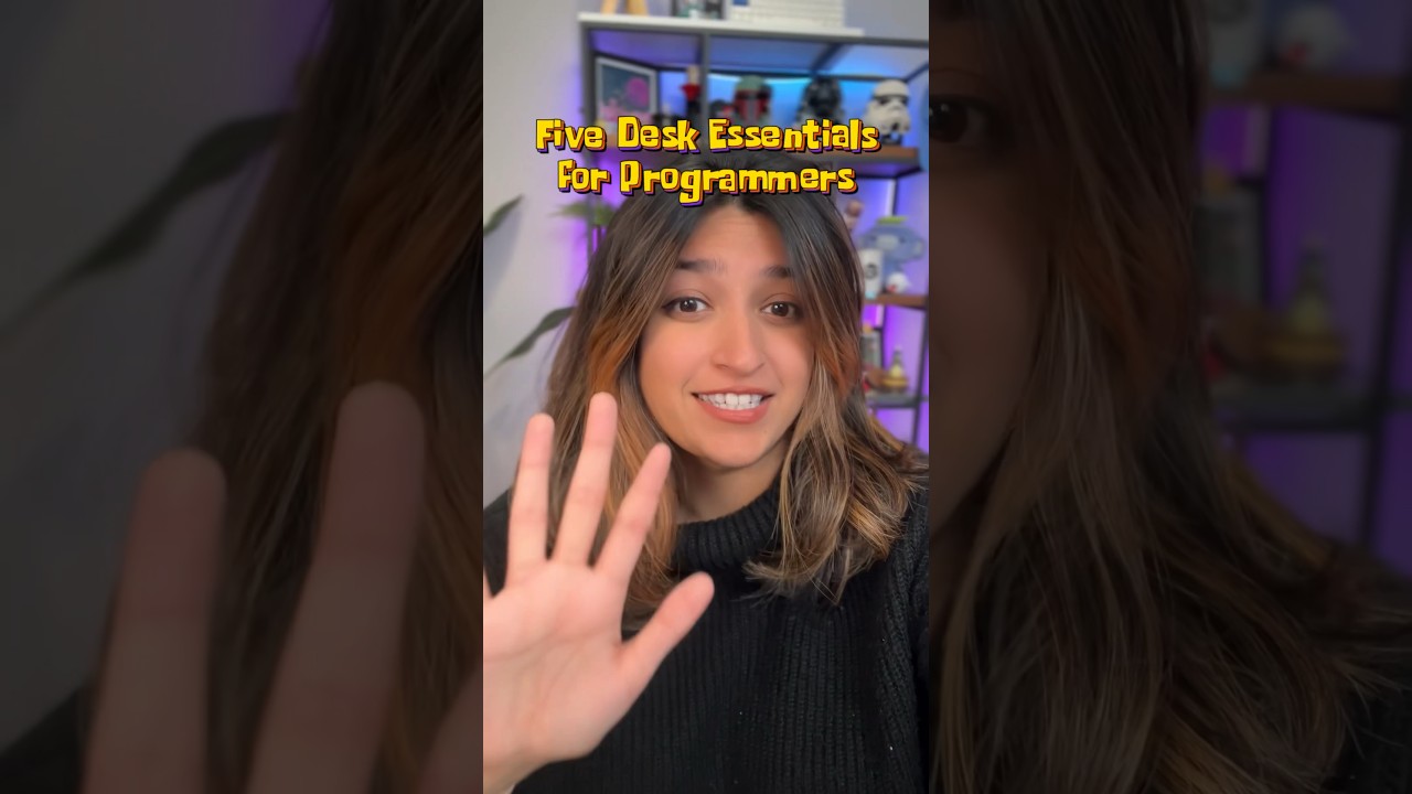 Five desk ESSENTIALS for programmers