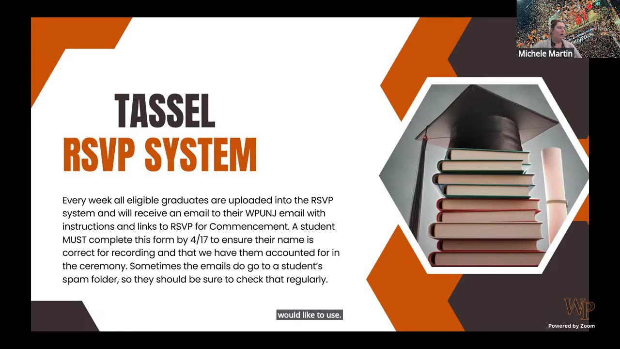 Commencement Information Session for Students