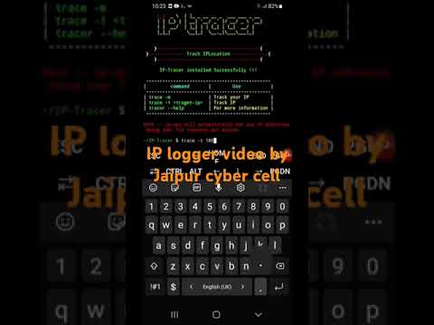 exact exact location tracking IP logger video by Jaipur cyber cell #armypolice #policepower