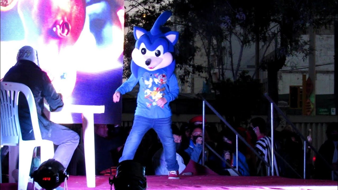 SONIC el erizo #Cosplay en el Free Comic Fest 2022