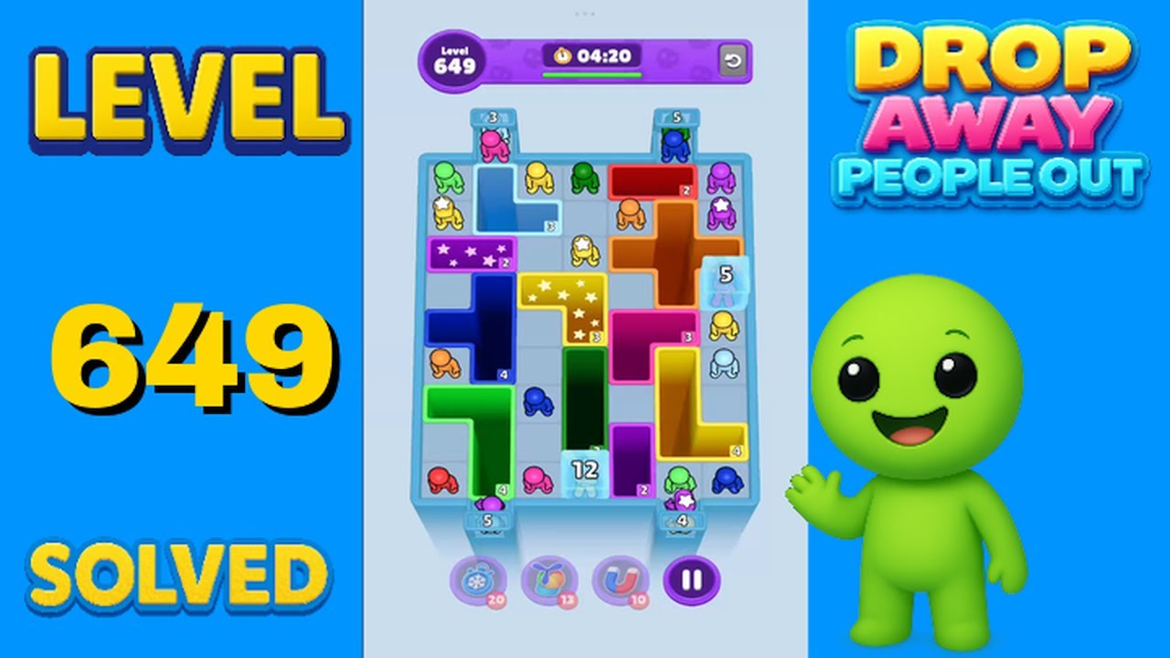 Drop Away – Level 649 - WIN FAST