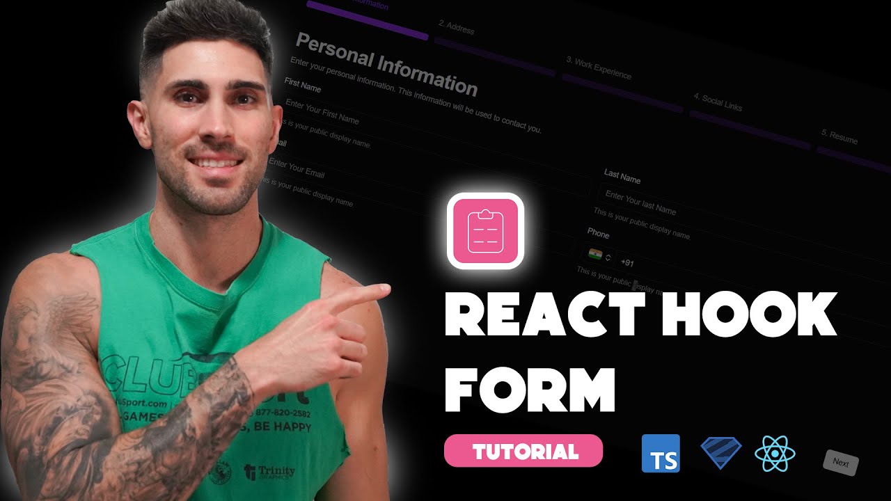 Form Building Made EASY with React Hook Form!