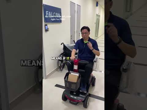 I look left look rightโฆ For a PMA! #fyp #lookleftlookright #electricwheelchair #mobilityscooter #pma