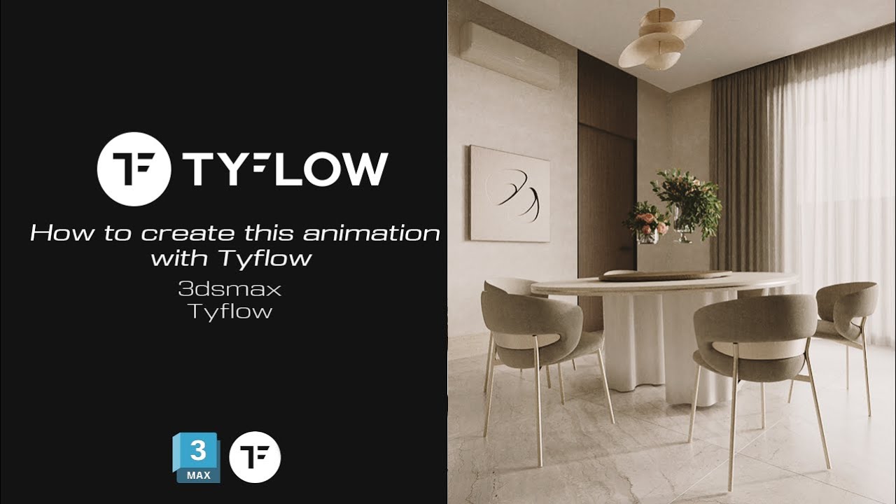 Tyflow Animation! (Complete tutorial)
