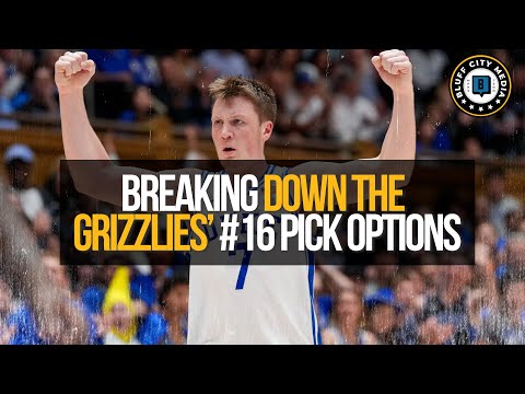 Breaking Down the Grizzlies' #16 Pick Options| Two Bucks Sports Show Clip