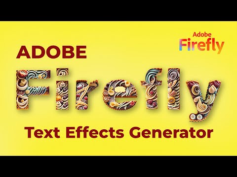 Adobe Firefly Text Effects Generator | Tutorial Bahasa Indonesia