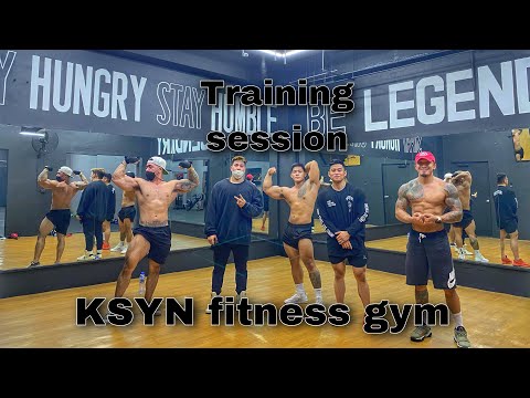 Training session at KSYN fitness gym/ Wil licudan #coachwil #cyclinglife #comebackstronger