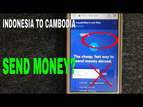🔴 How To Transfer Money Overseas From Indonesia to Cambodia 🔴
