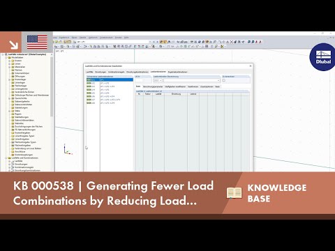KB 000538 | Generating Fewer Load Combinations by Reducing Load Cases