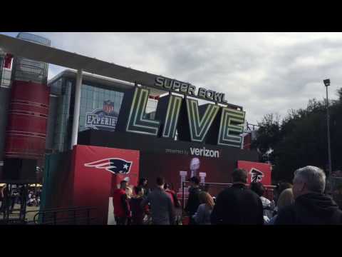 2017 Super Bowl LI Events at Discovery Green/ Convention Center in Downtown Houston, TX