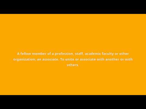 what is the meaning of colleague