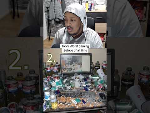 Top 5 worst gaming Setups of all Time! #gaming #top5