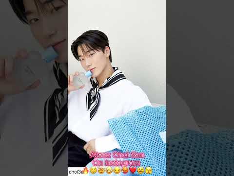 Ateez Choi San on instagram 😳😩🥵😏🤯😮💨😫💀🫣🤤🔥🫠🤩#ateezchoisan