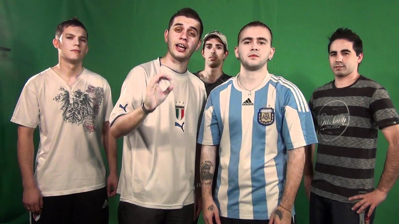 ALTOS CUMBIEROS GRABANDO SALUDOS PARA MEXICO BACKSTAGE (25 DE MAYO SAN LUIS POTOSI)