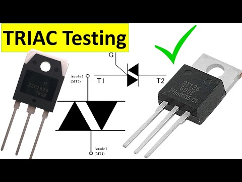 Learn how to test TRIAC with a multimeter, what is TRIAC & how TRIAC works