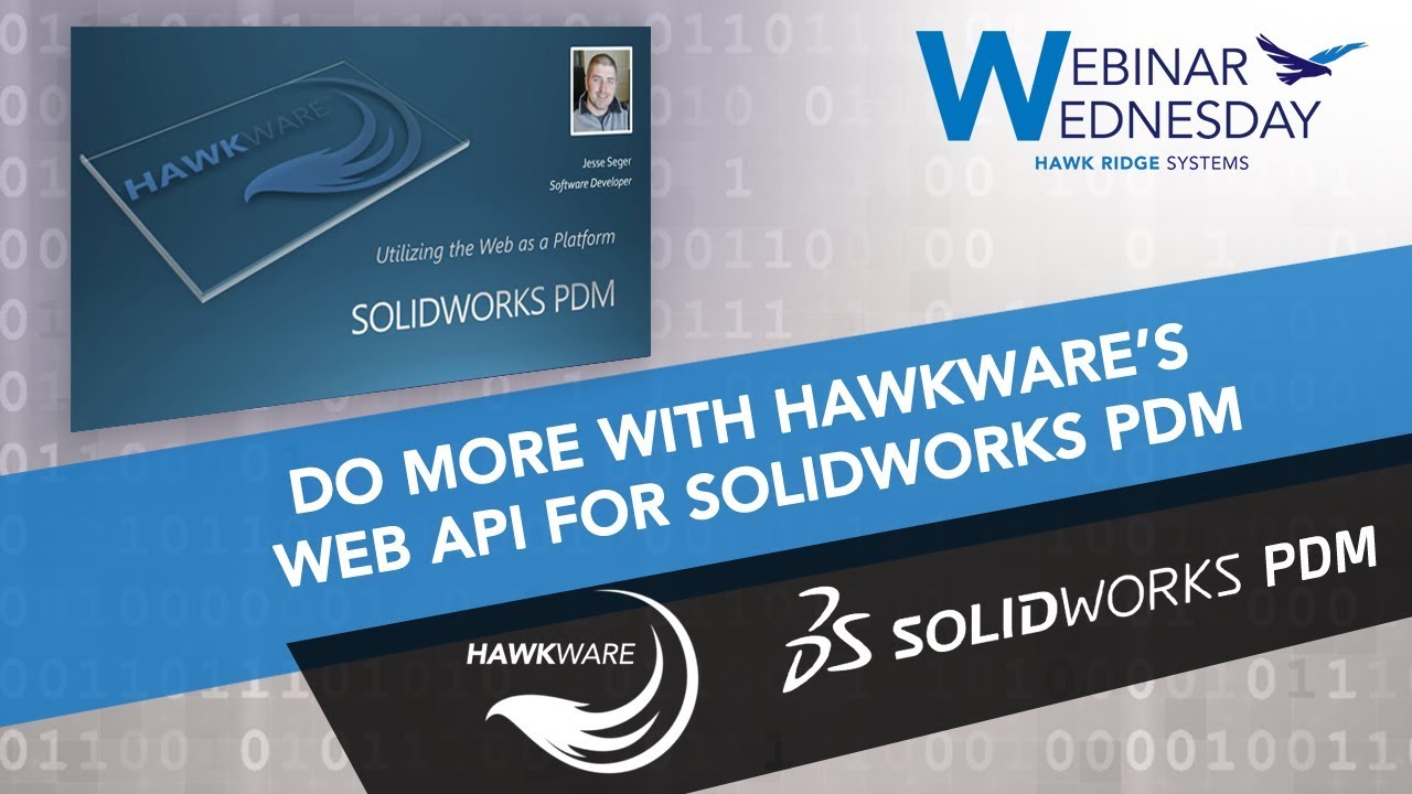 Do More with HAWKWARE's Web API for SOLIDWORKS PDM