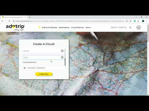 Create Your Own Route With Adotrip’s AI Circuit Planner Tool