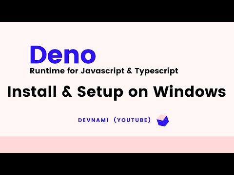 Learn Deno How to Install Deno Runtime on Windows - Mind Luster