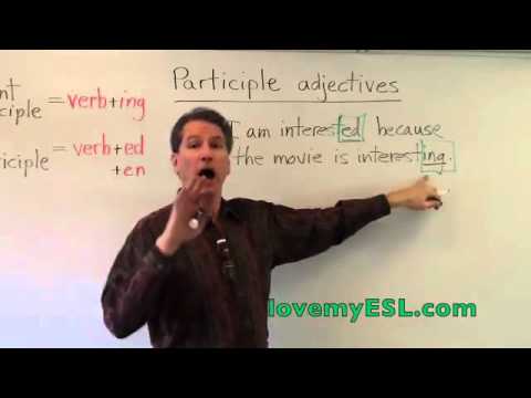 Participle Adjectives