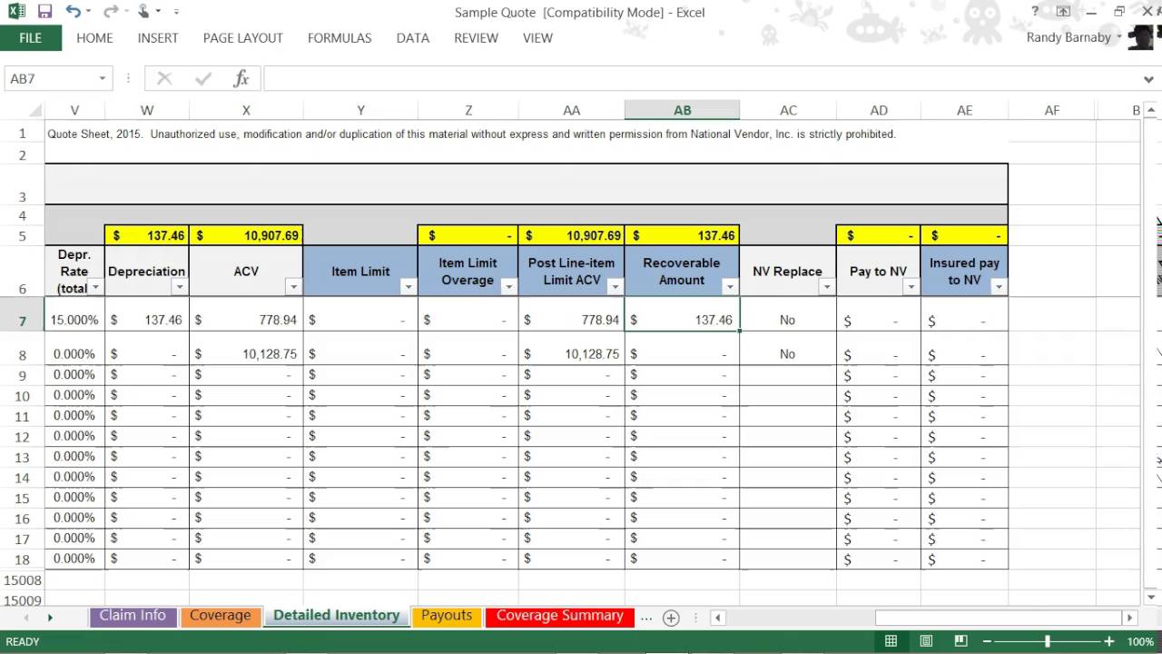 Ch  3   Detailed Inventory
