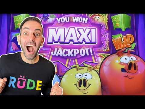 💰 RICH Little PIGGIES 🐷 JACKPOT ➛45 MAX BET ➔ M Resort Casino
