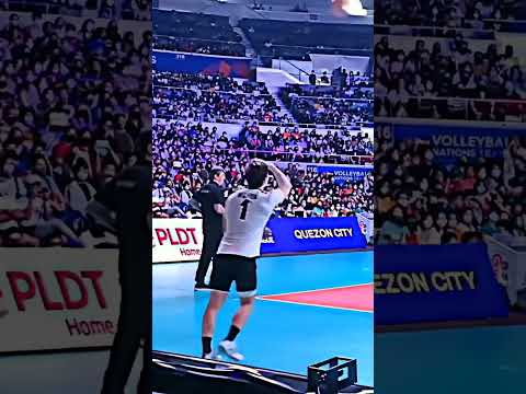 jump hand serve by nishida #nishida #volleyball #youtube #viral #volleyballplayer #volleyballplayer
