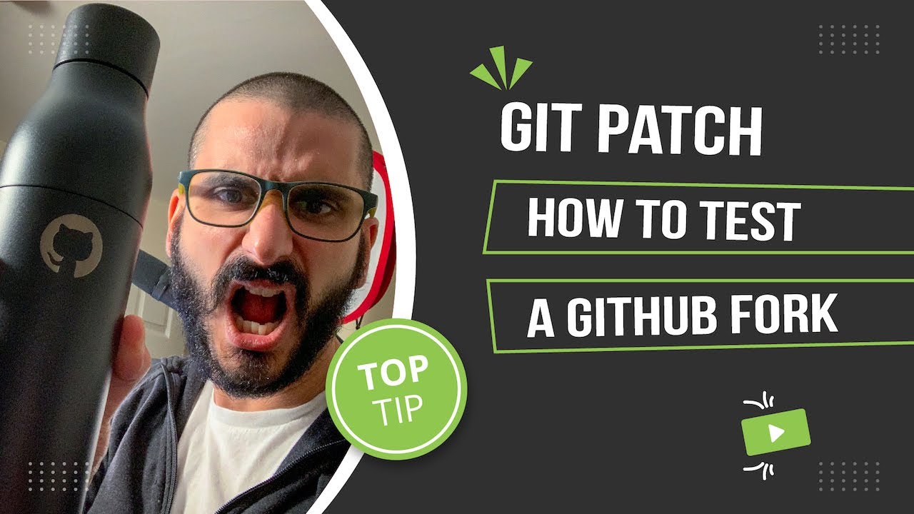 Why use git patch to test a PR from a GitHub Fork #Shorts