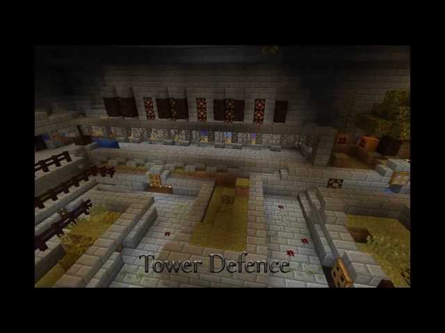 Adventure Map Tower Defence 1.5-1.7.2 Minecraft Map