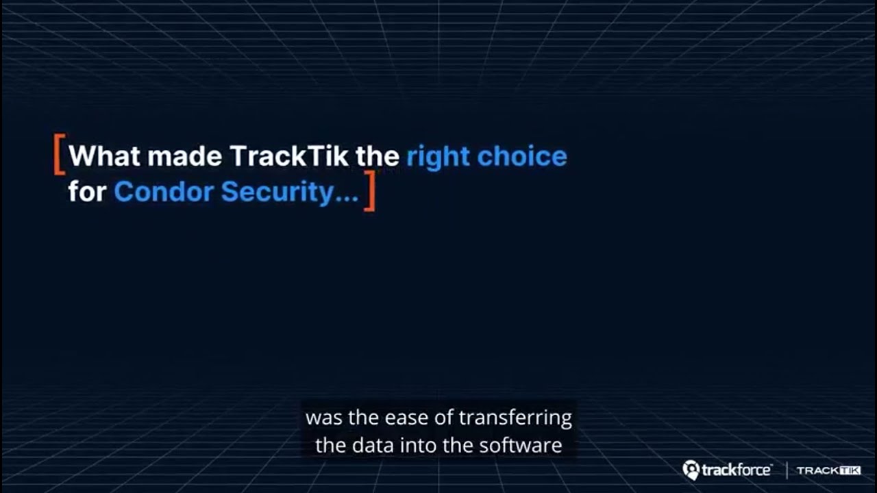 TrackTik x Condor Security